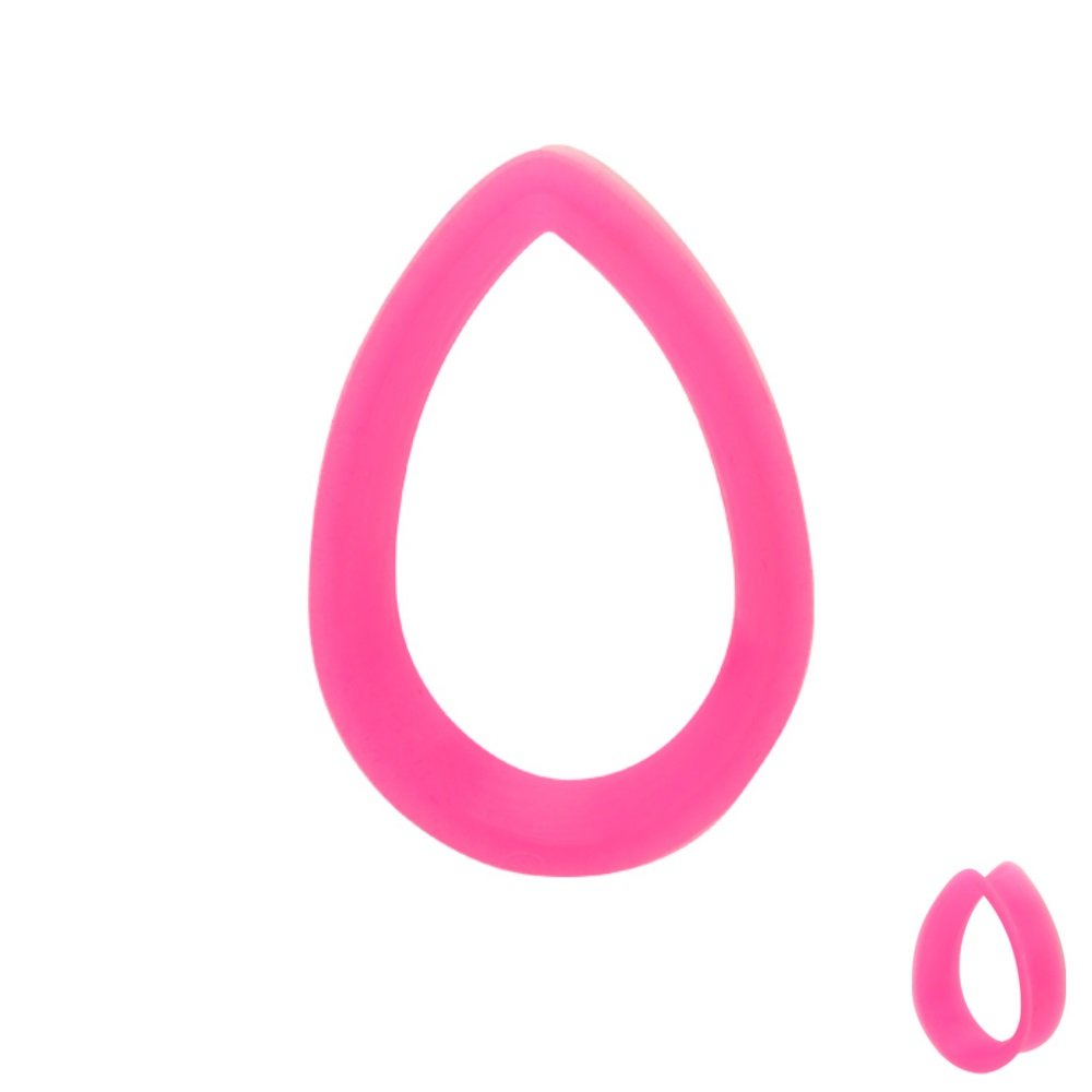 Silikon Tunnel - Pink - Tropfen, 7,95