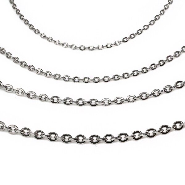 Ankerkette Halskette | Edelstahl | 80 Varianten | 4 Farben