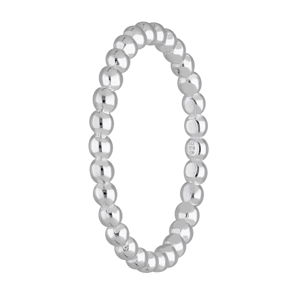 925 Sterling Silber Ring mit Kugeln | 8 Größen